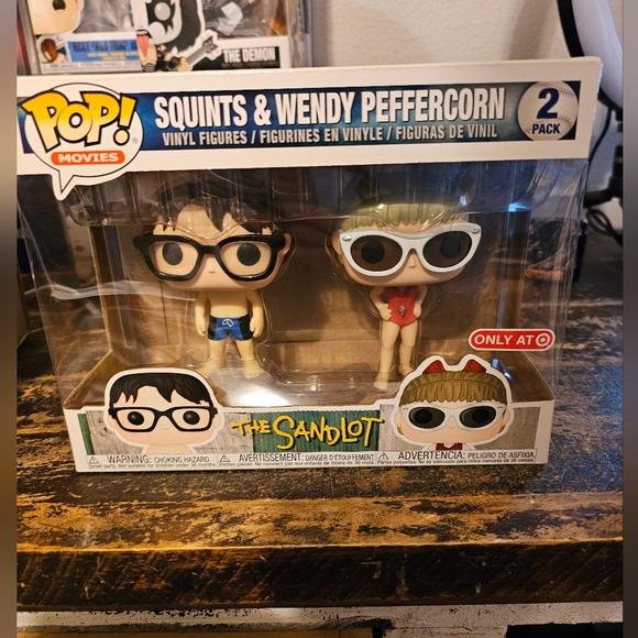 Funko | Other | Squints Wendy Peffecorn Sandlot 2 Pack Funko Pop | Poshmark